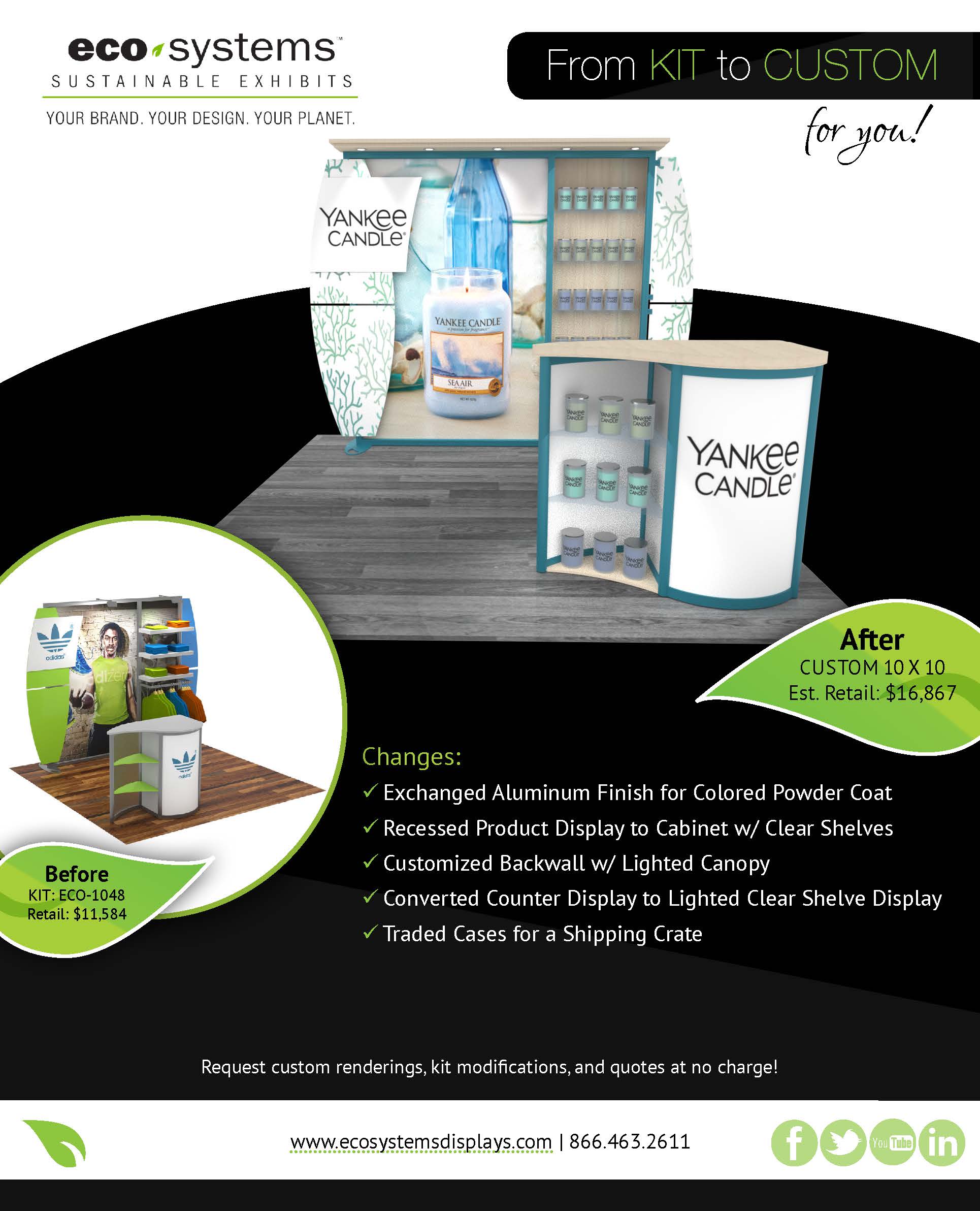 From Kit To Custom | Eco-Systems Sustainable Exhibits